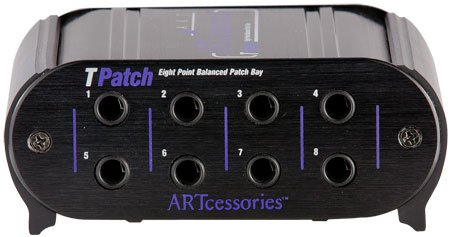 ART Patchbay 8 kanaler med Isolator, Balanceret jack