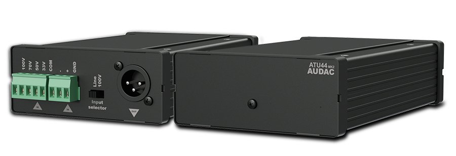 Audac audio isolator transformer til 100V og 8 Ohm systemer