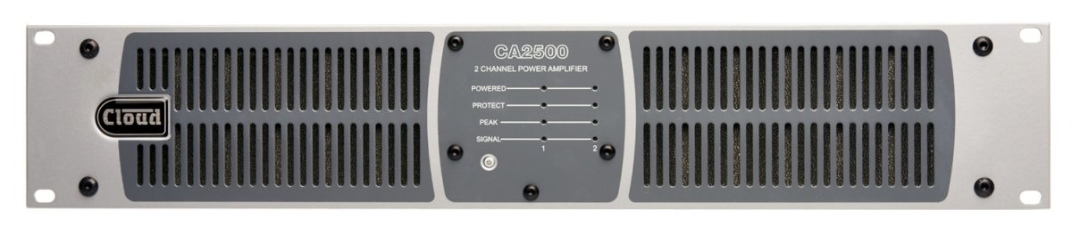 Cloud CA2500 Digital Forstærker 2 x 500 W 4 Ohm og 100 Volt