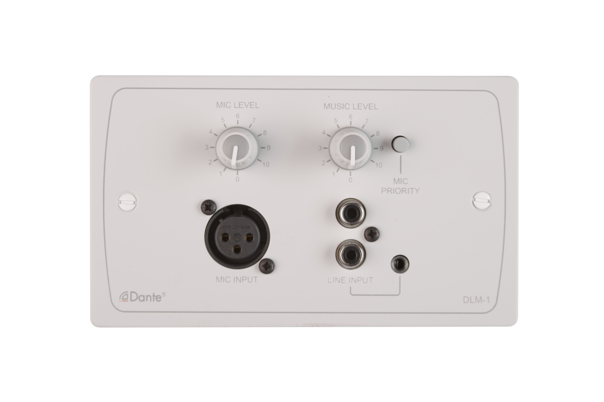 Cloud Dante Line / Mic input module DLM-1, Hvid