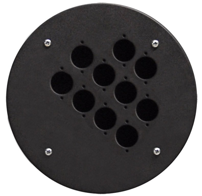 ProCab center plade til tromle 10 x D size hul