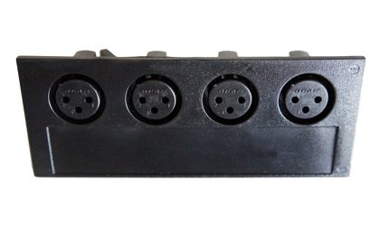 REAN input panel 4 XLR hun til NSB stagebokse